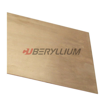 CuBe2 Copper Beryllium Sheet Metal Standard ASTM B194 For Electrical Application
