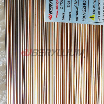 Astm B194 Uns C17200 Beryllium Copper Sheet Strip Hard For Emi Spring 0 ...