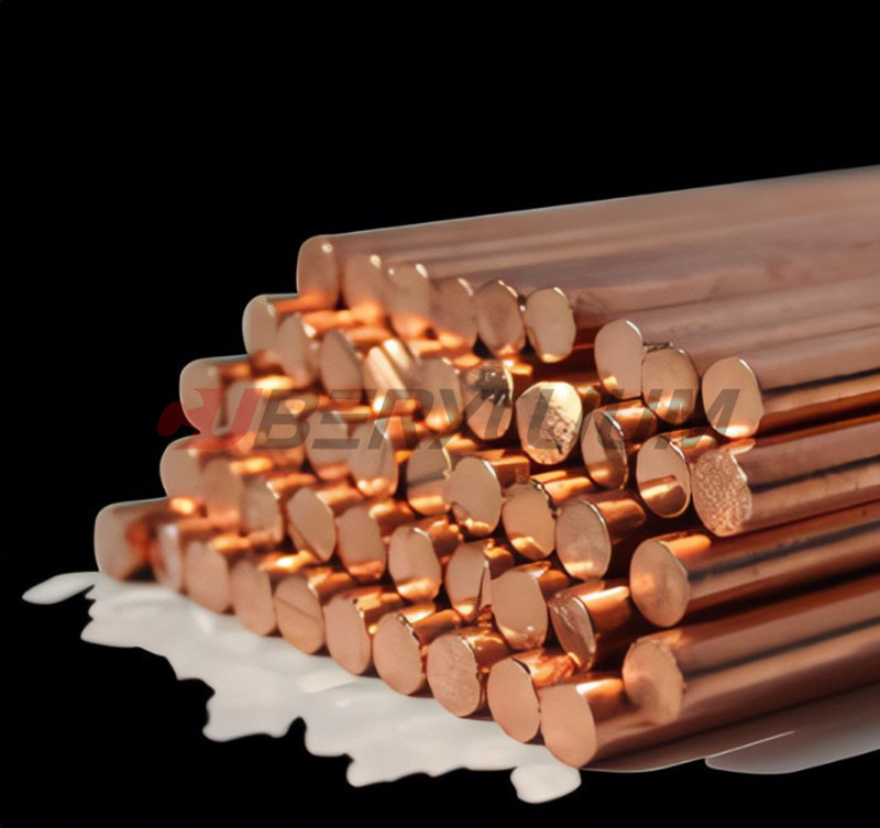 Pencil Type Chromium Zirconium Copper RWMA Class 2 Round Rods