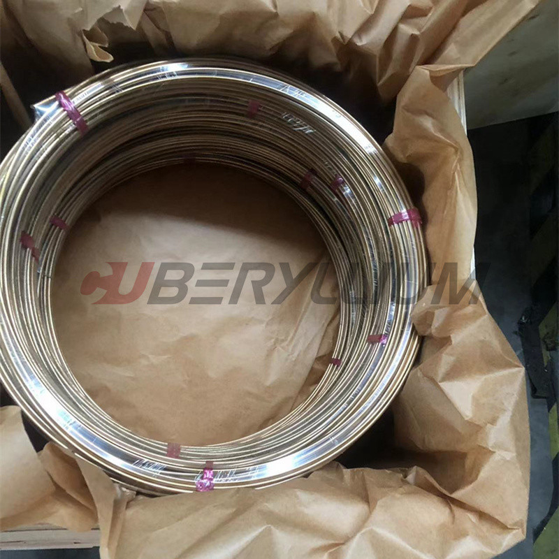 Non-Ferrous Metals And Alloys Beryllium Bronze Wire BrB2 Wire Soft Wire ...