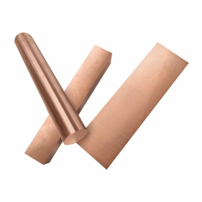 ASTM B196 C17000 Beryllium Copper Pipe Rod Cold Drawn 45mm For ...