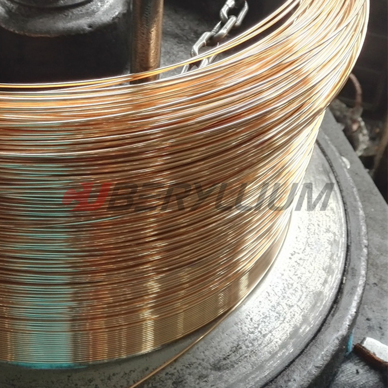ASTM B441 C17500 Beryllium Copper Heat Treatment Wires For Corrosion ...