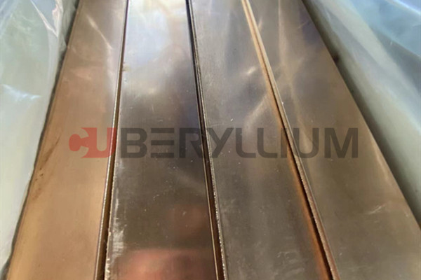 BeCu Copper Beryllium Sheet With 6mm Thickness 50mm Width Elongation 9%