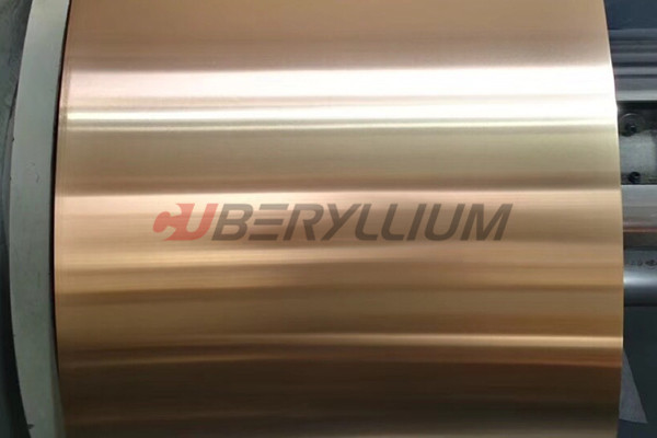 C17200 ASTM B194 Beryllium Copper Tape Berylco 25 For Electrical Switch ...