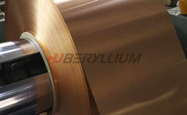 C17500 CDA 175 Cobalt Beryllium Copper Alloys For Switch Parts Spring ...