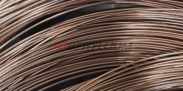 CuBe2 Beryllium Copper Wire ASTM B197 On Conventional Coiling Equipment
