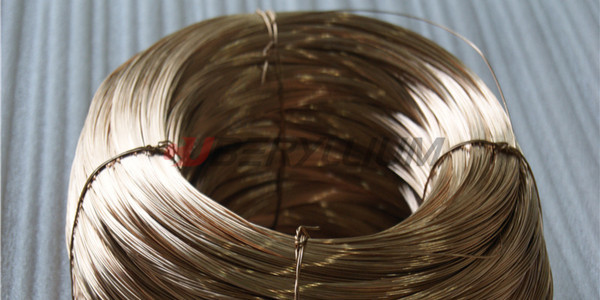 CuBe2 C17200 Td04 Copper Beryllium Wire Spring High Thermal Electrical ...