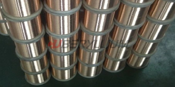 CuBe2 Beryllium Copper Wire ASTM B197 On Conventional Coiling Equipment