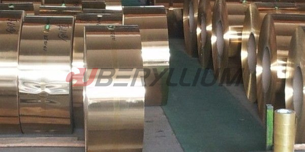 CDA 172 C17200 Beryllium Copper Coils ASTM B194 For Switch Relay Parts