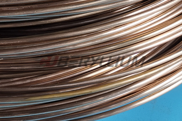 Round Beryllium Copper Wires C172 Dia.1.7mm By ASTM B197